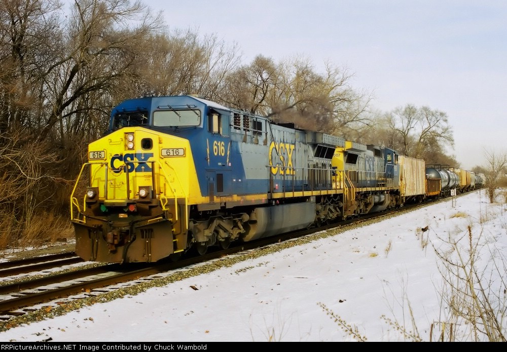 CSX 616 Southbound at MP 57